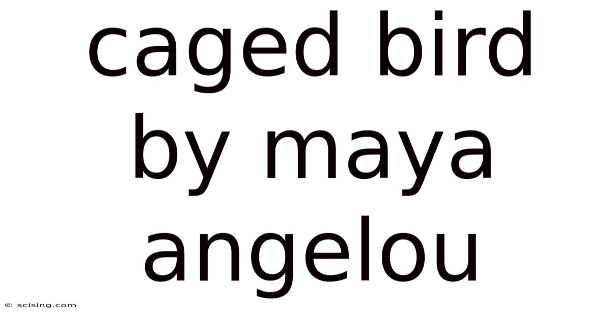 Caged Bird By Maya Angelou