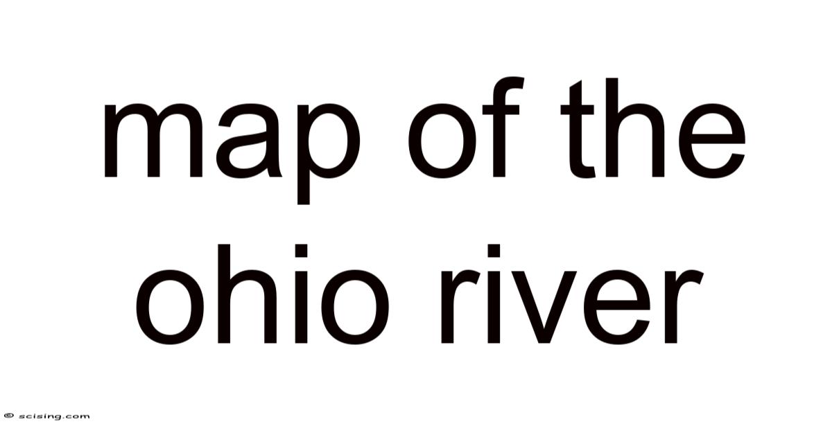 Map Of The Ohio River