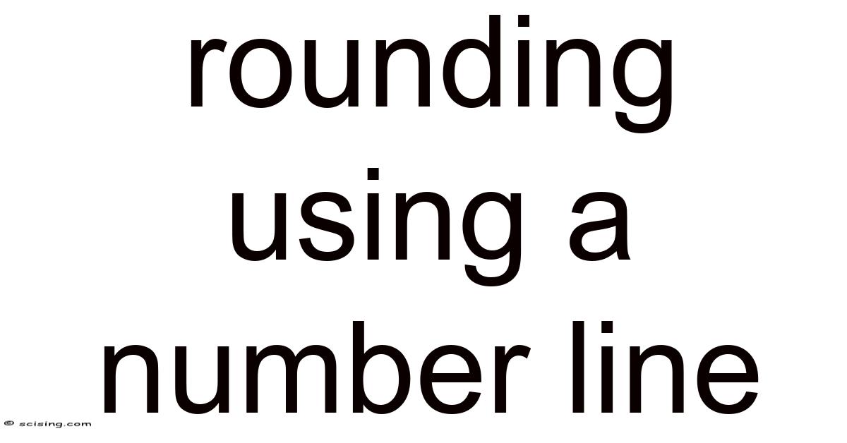 Rounding Using A Number Line