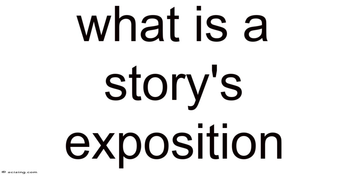 What Is A Story's Exposition