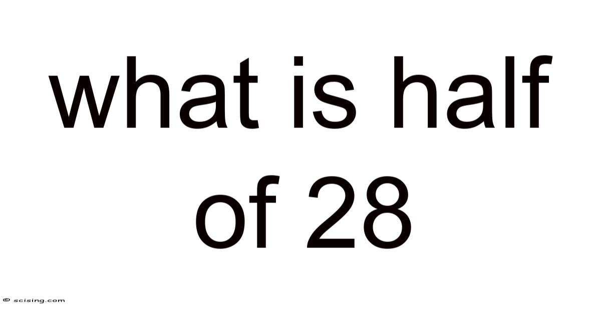What Is Half Of 28
